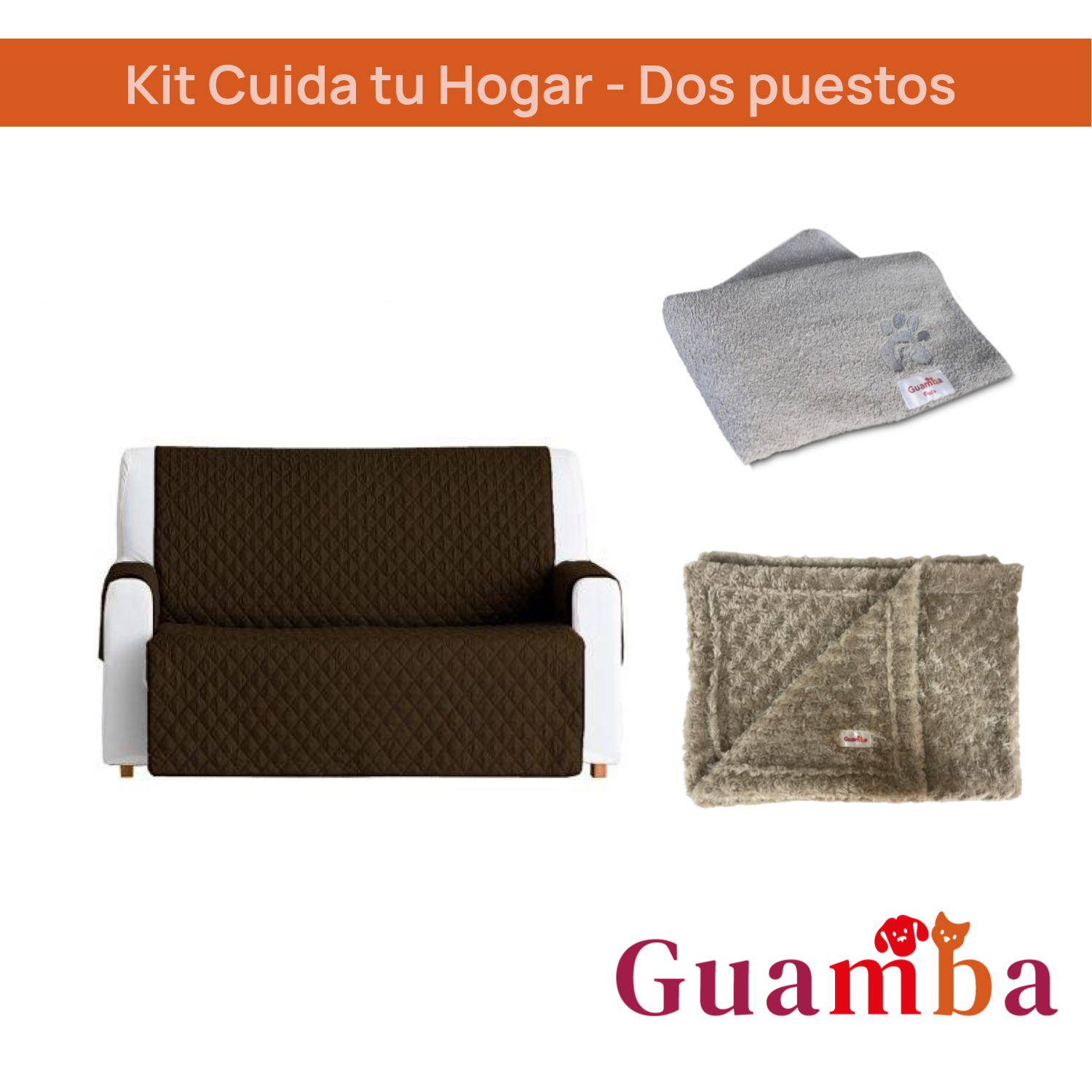 Kit Cuida tu Hogar - Dos puestos – Guamba Pets