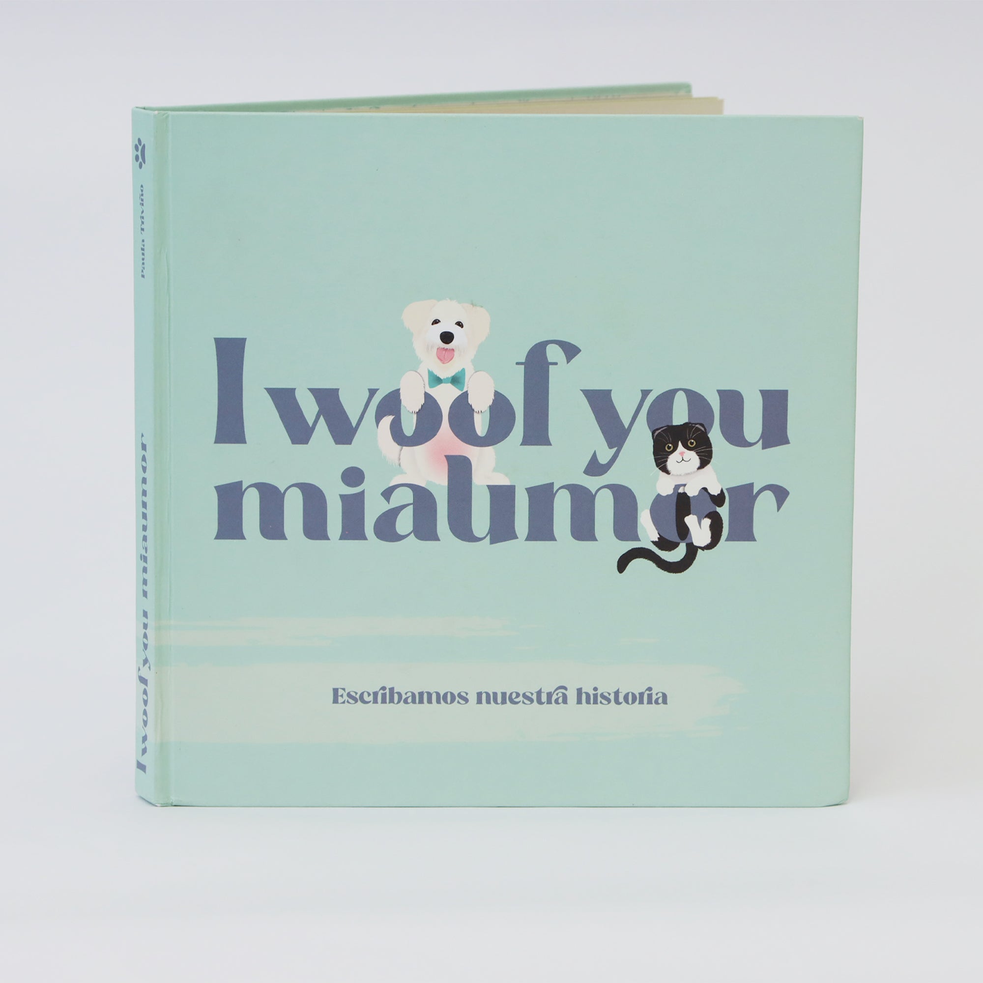 Libro de mascotas I Woof You — Diario de historias – Guamba Pets